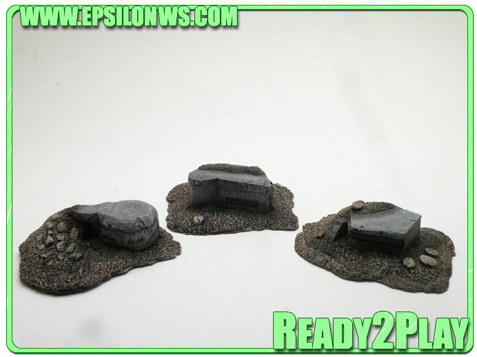 10mm Normandy Pillbox Pack, 19,00