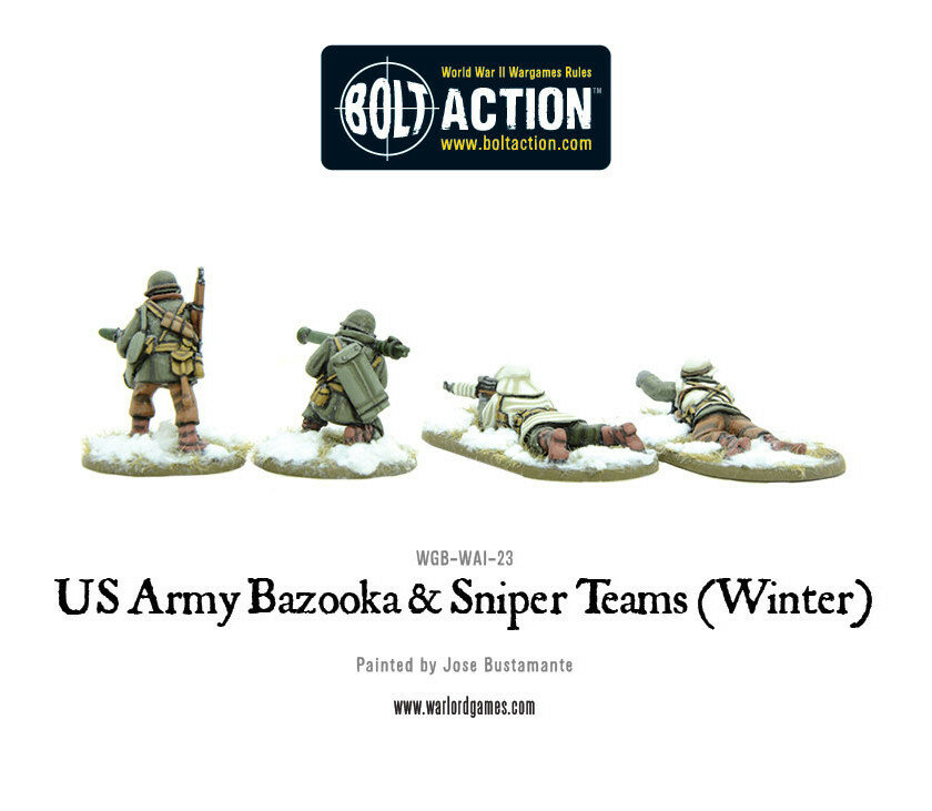 US Army Bazooka and Sniper Teams (Winter), 7,60