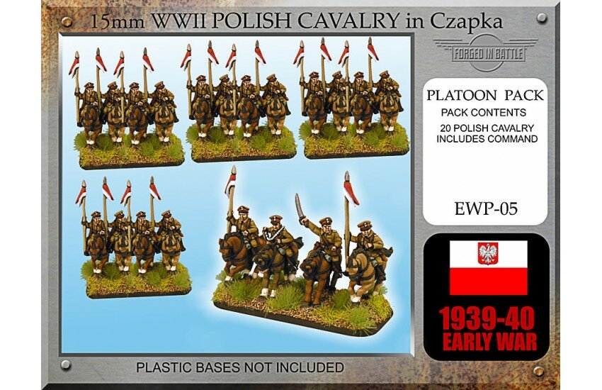 Early War Polish Cavalry in Czapka/Lance, 23,95